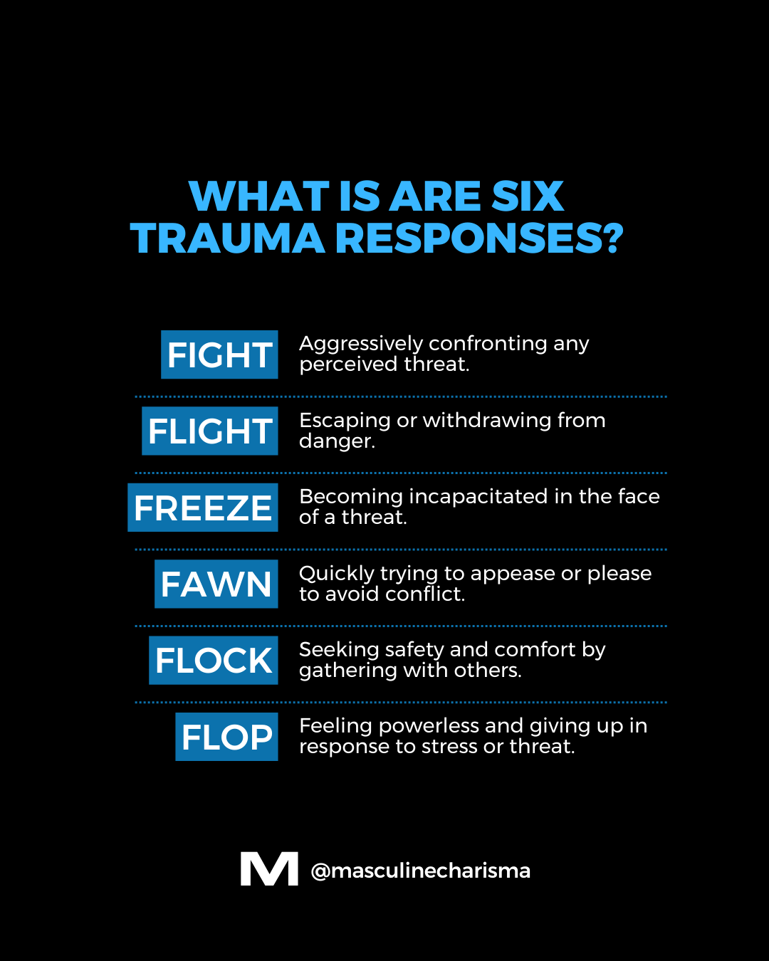 6 Trauma Responses That Trigger During Dating, Relationships & Work ...
